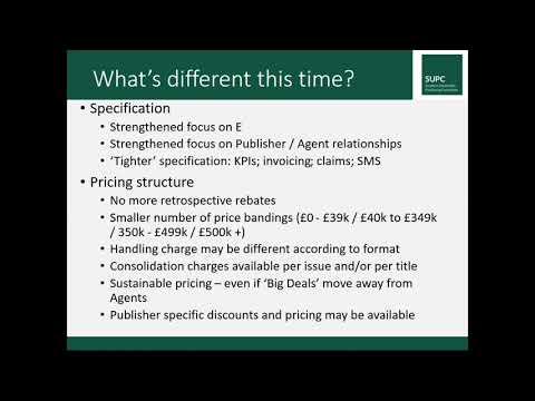 SUPC Periodicals Agreement Launch Webinar