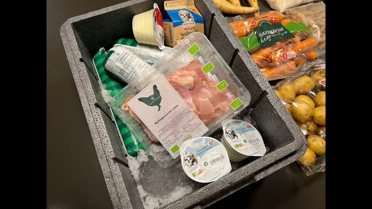 Aarstiderne måltidskasse - anmeldelse og unboxing
