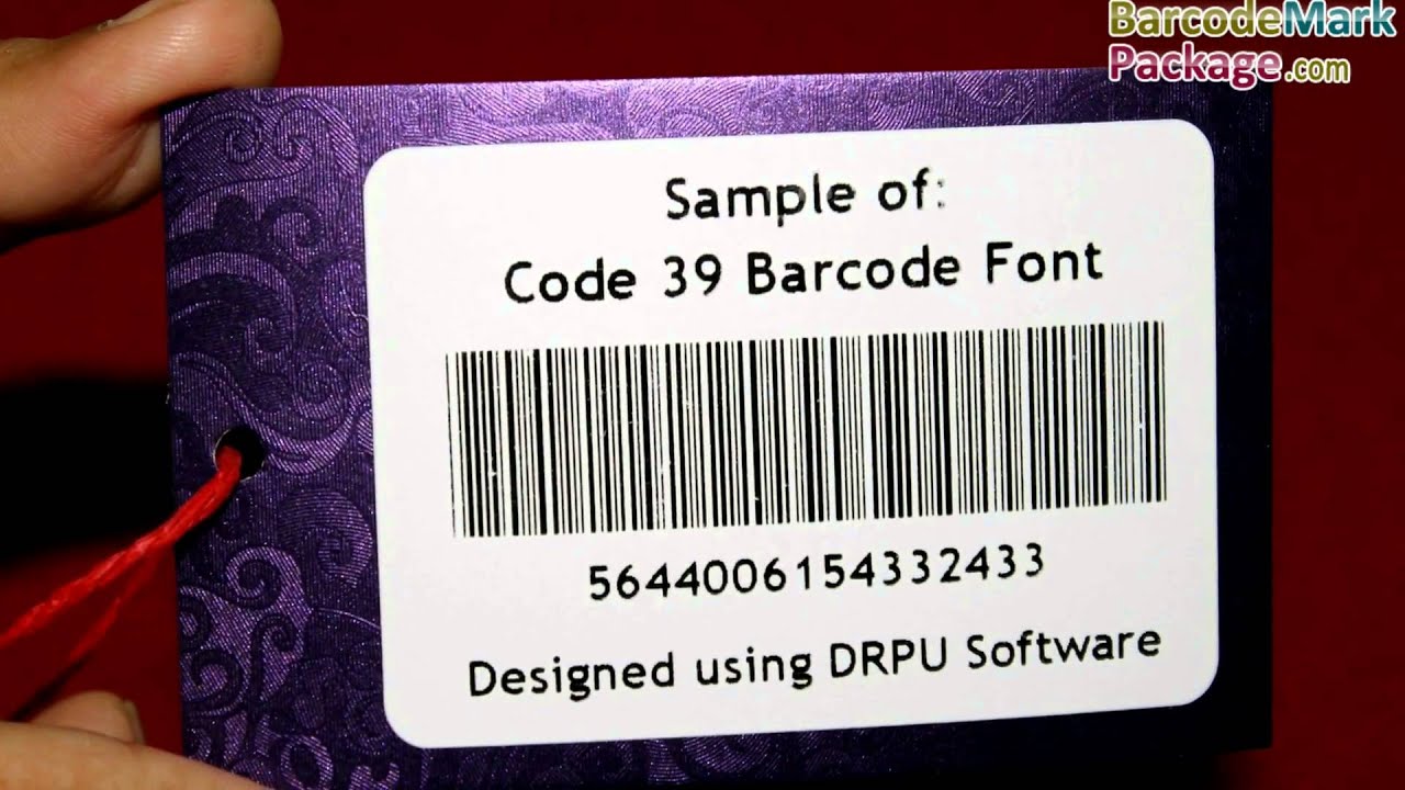 Features of Linear and 2D Barcode Labels