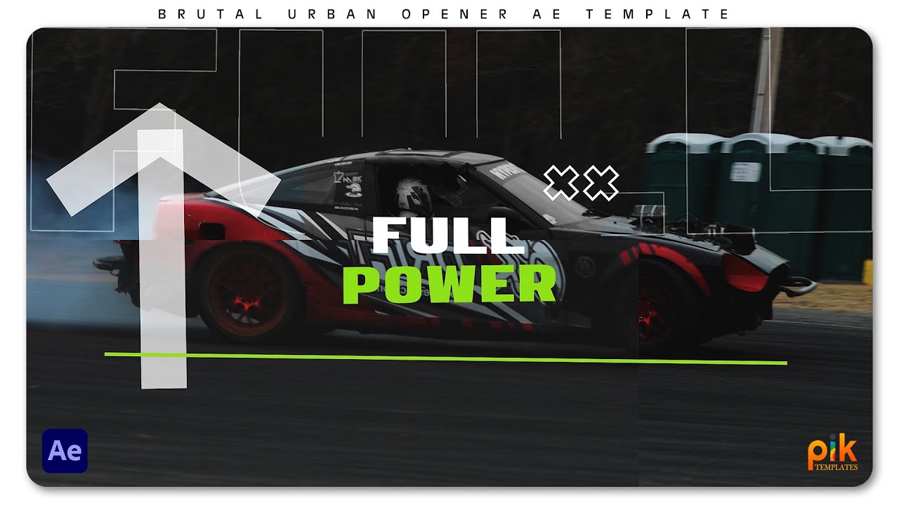 Brutal Urban Opener - After Effects Template | Free Download | Pik Templates