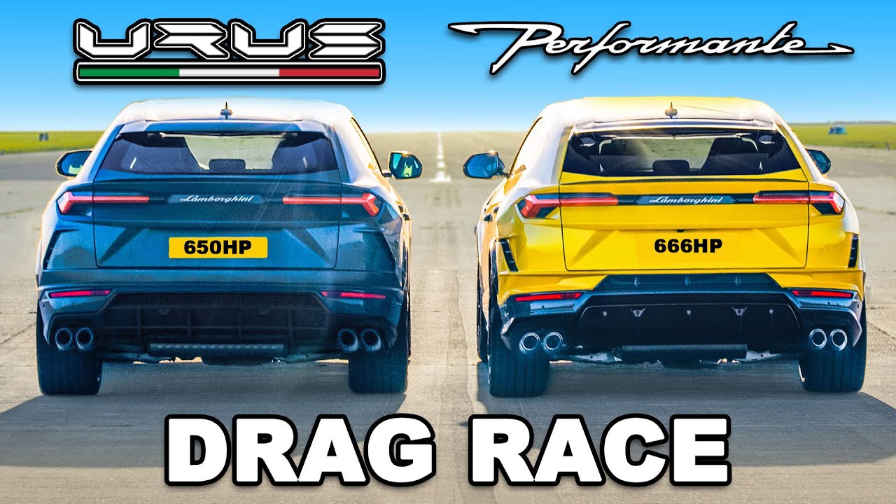 New Drag Race Proves That the Lamborghini Urus Performante Is Very Good ...