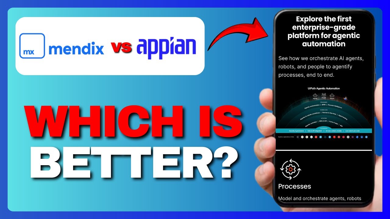 MENDIX VS APPIAN – WHICH LOW-CODE PLATFORM IS BEST FOR YOU IN 2025?