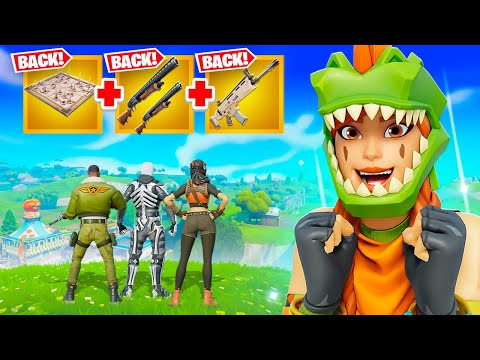 OG FORTNITE Is HERE! (OG map, Double Pump)