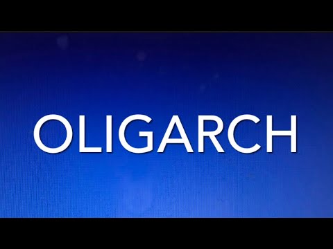 How to pronounce OLIGARCH