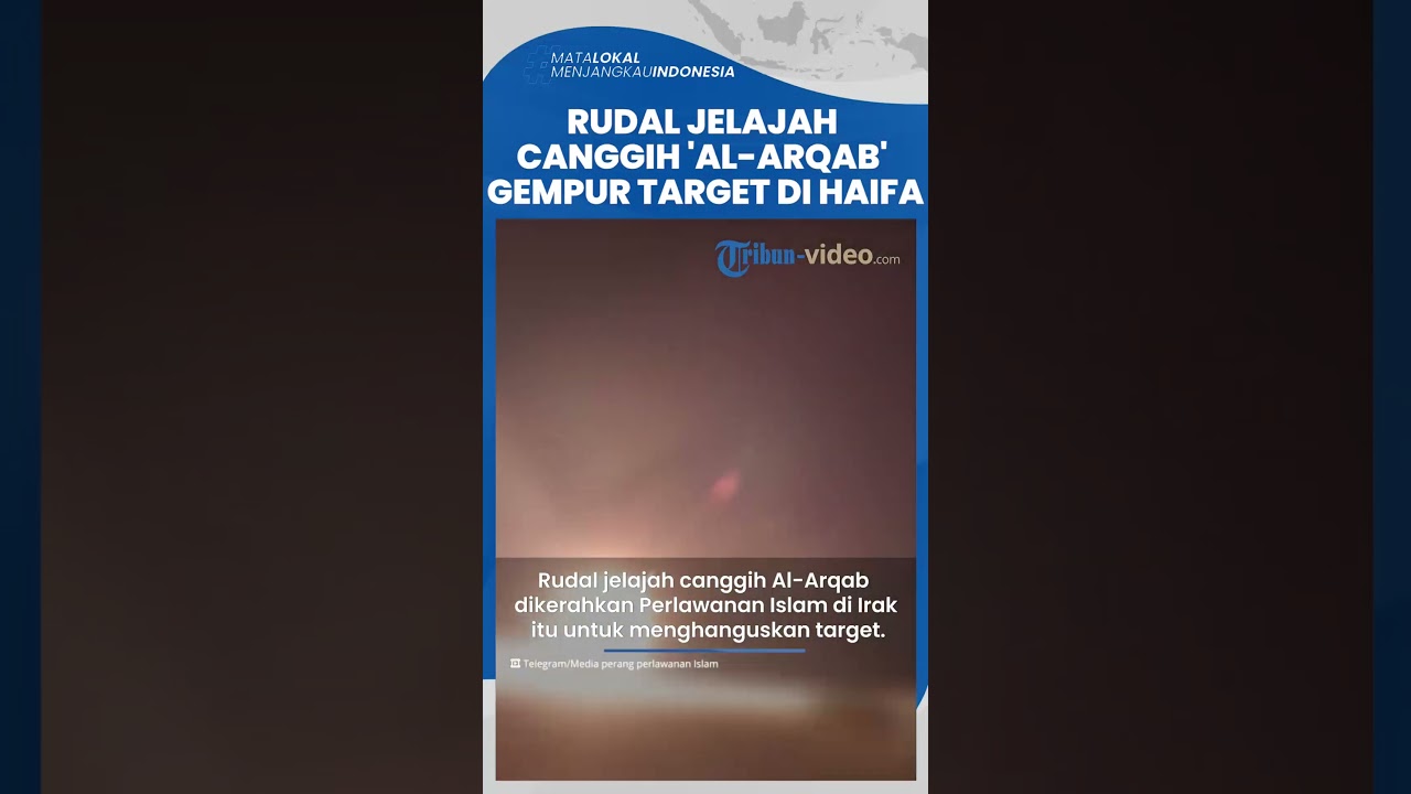 Rudal Jejalah Canggih Al-Arqab Sasar Haifa, Benteng Pertahanan IDF ...