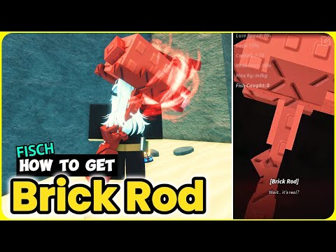 How to Get the Brick Rod in Fisch - EASIEST GUIDE