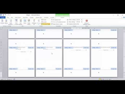 MS Word Sayfa Numaraları (Bölümlerde Farklı Sayfa Numara Stilleri Kullanma)