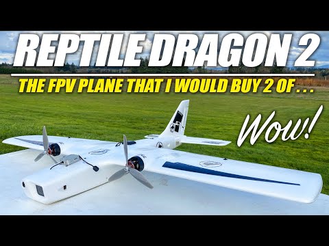 I WOULD BUY 2 OF THESE! - REPTILE DRAGON 2 Long Range Fpv Plane - REVIEW & FLIGHTS ????