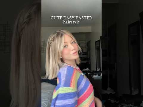Easter Hair Inspo🥚🐰🥕 #hair #hairstyle #shorthair #tutorial #easter