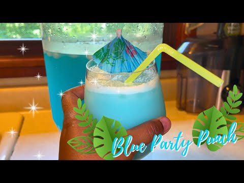 Blue Hawaiian Party Punch | Baby Showers & Parties Drinks