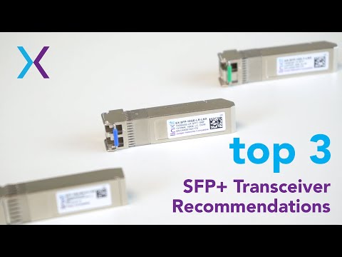 Top 3 SFP+ Transceiver Recommendations from Linxit
