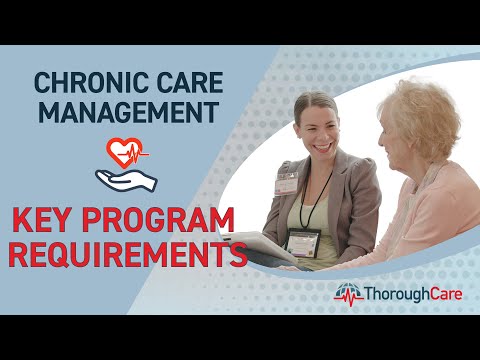What are the Chronic Care Management Key Program Requirements?