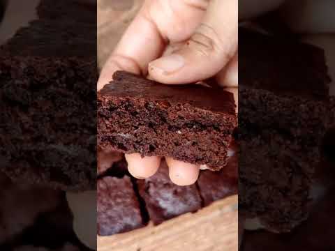 BEST EGGLESS BROWNIES#brownie #chocolatebrownie #shorts#foodshorts #viralyt#trending #egglessrecipes