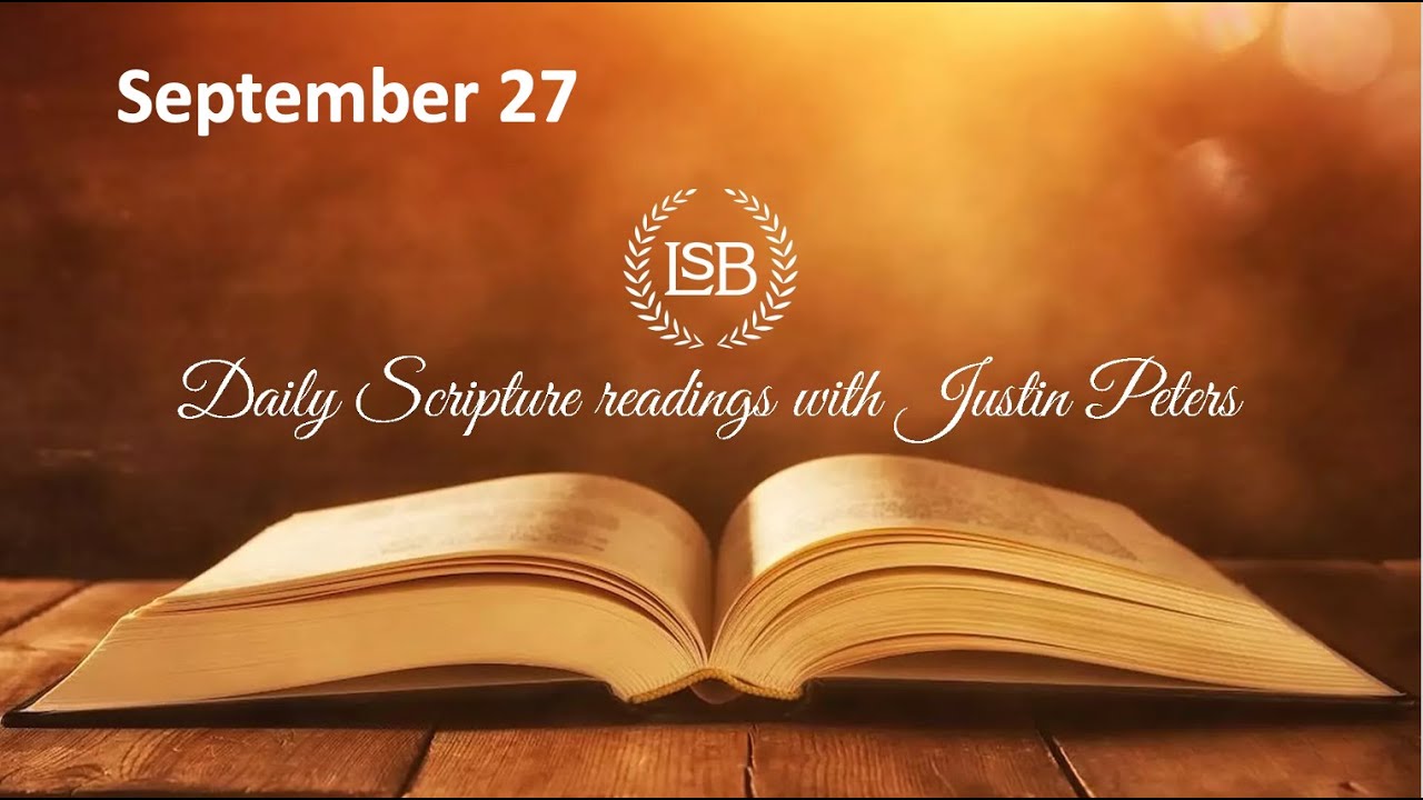 Daily Bible Reading: September 27