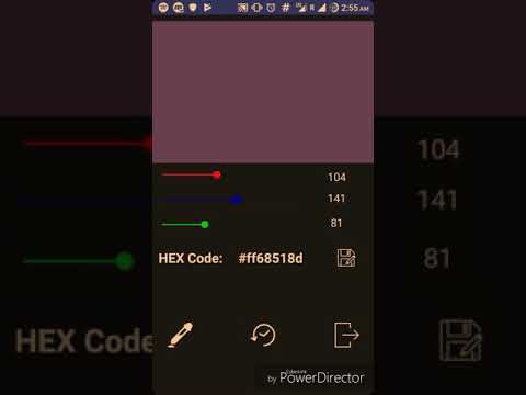 Hex color generator