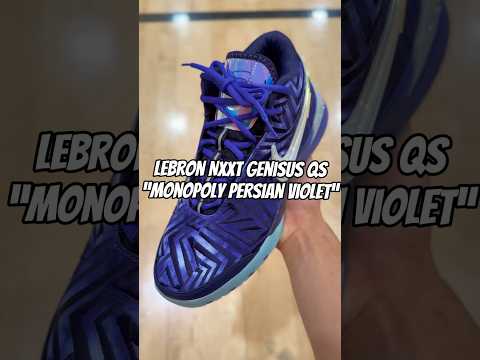 Nike LeBron NXXT Gen QS βMonopoly Persian Violetβ in my hand πππ₯ SNEAKER DETAILING π #basketball