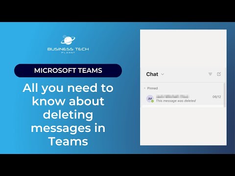 All you need to know about deleting messages in Teams