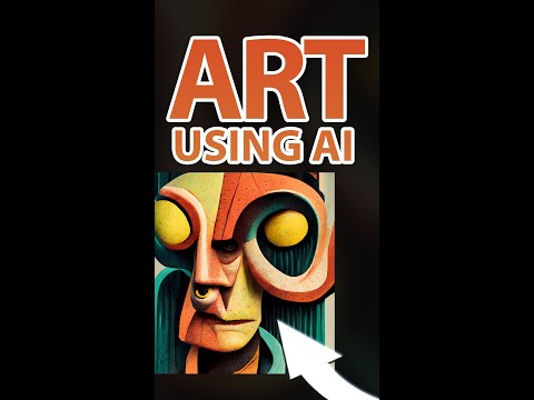 How to use AI to Create Amazing Art #shorts