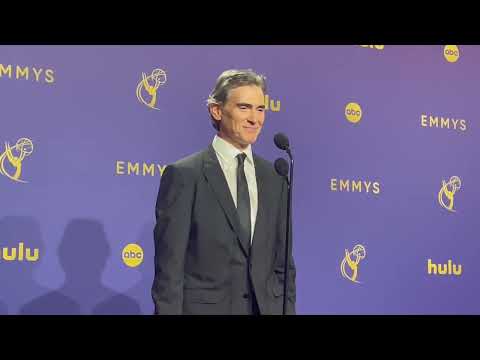 Billy Crudup (Best Drama Supporting Actor, 'The Morning Show') 2024 Emmys press room interview