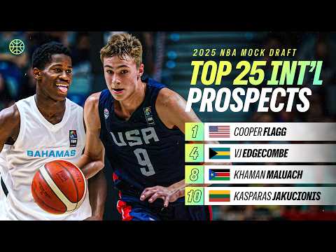 2025 NBA Mock Draft: Top 25 International Prospects | FIBA Basketball