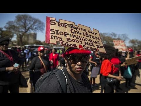 Pretoria: marche des femmes contre la violence sexiste [No Comment]