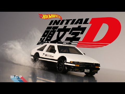 Toyota AE86 Initial D Hot Wheels Custom