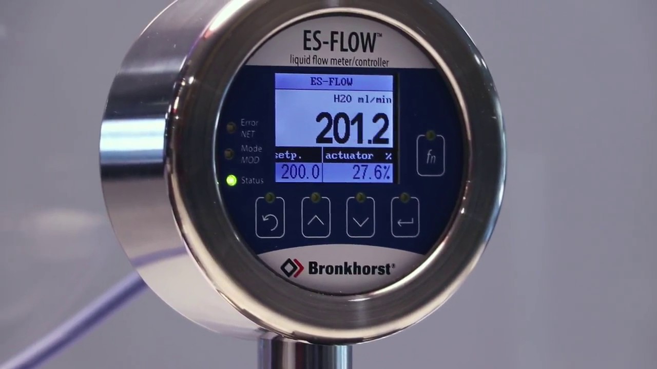 Medidor/ controlador de caudal de líquidos ultrasónico ES-FLOW™