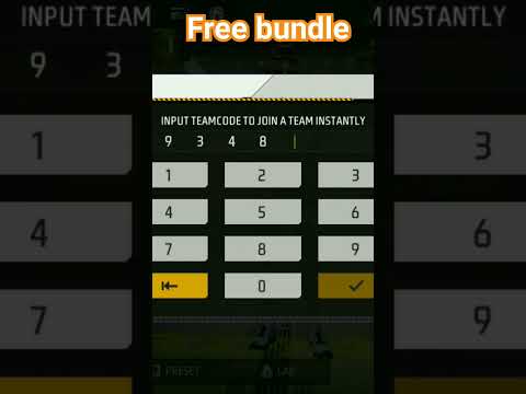free bundle with pincodeππ€π||Alok Gamer 09#viral#freefireshort#pincode
