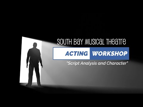 Acting Workshop: “Script Analysis and Character,” with Chris Reber