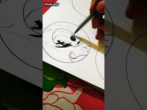 Drawing subscriber profile picture || Day 7 || #anime #drawing