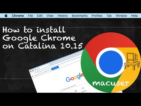 How to install Google Chrome on Catalina