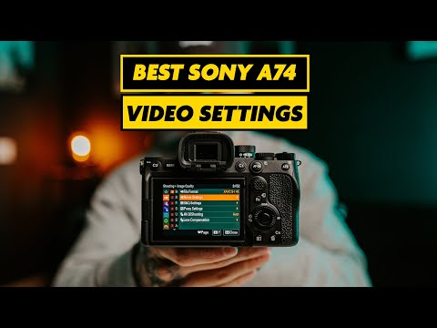 Sony A7 IV: Cinematic video settings (ILCE-7M4/B)