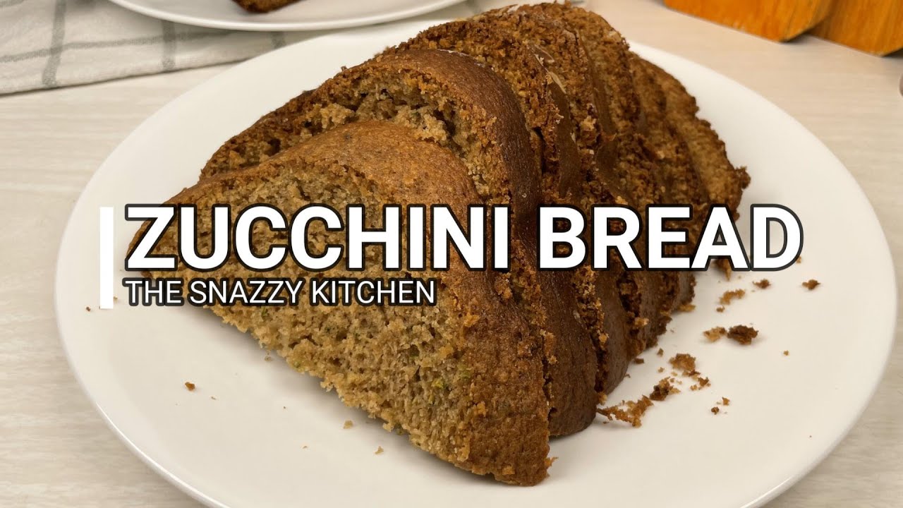 Delicious & Easy Zucchini Bread (In the Bread Machine)