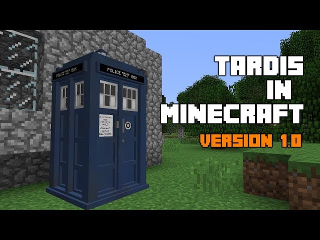 [1.13] TARDIS in Vanilla Minecraft by CommandrMoose Minecraft Map