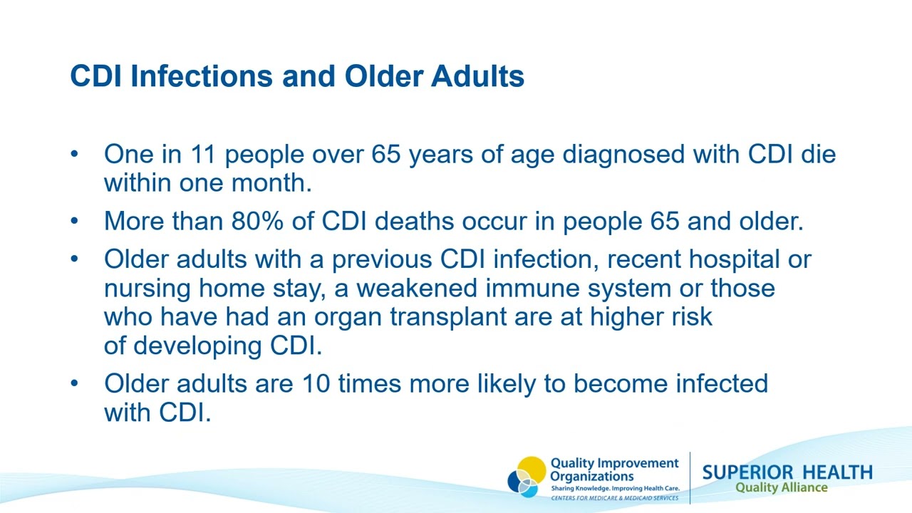 Clostridioides Difficile (FLF) - Superior Health Quality Alliance