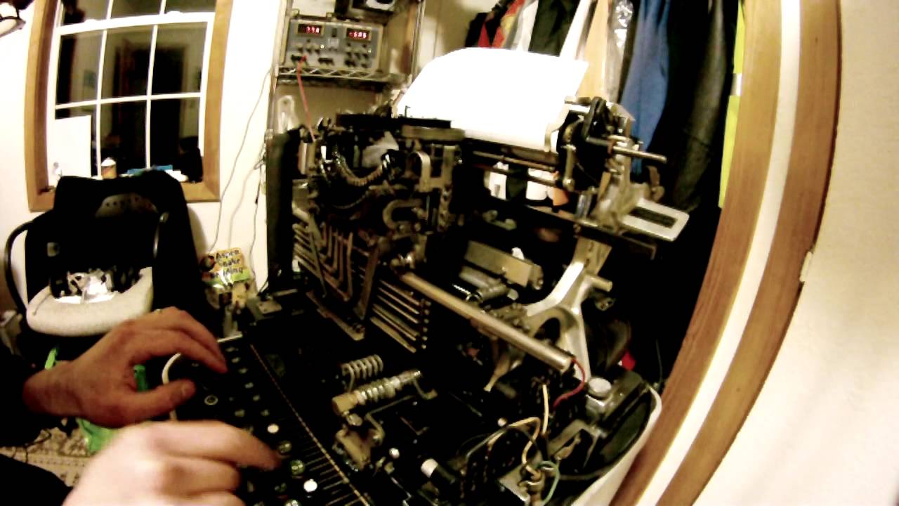 Teletype Model 15 Restoration - Testing and Typing