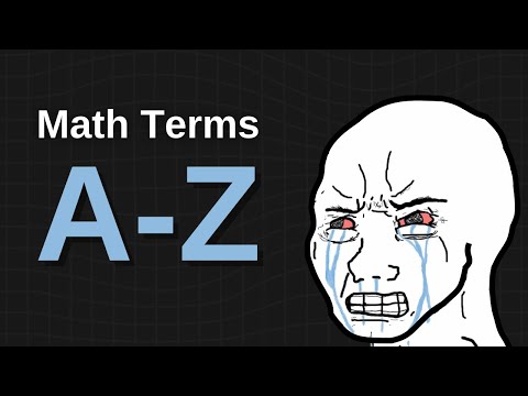 Math Terms Explained A-Z