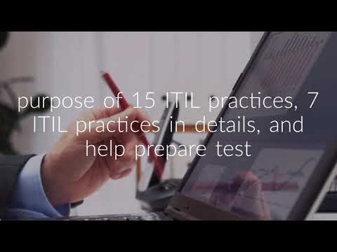ITIL 4 foundation