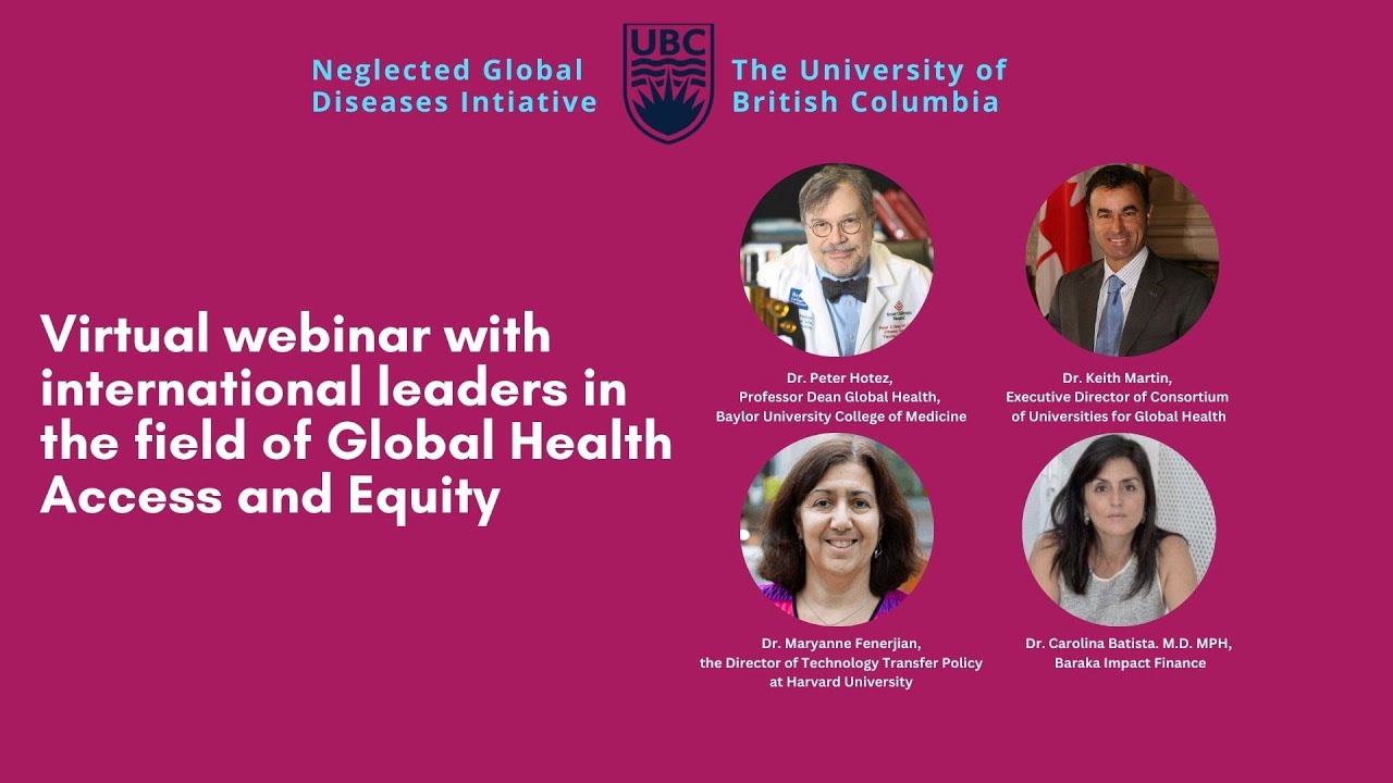 NGDI UBC: Global Health Access and Equity Webinar (19/03/2024)