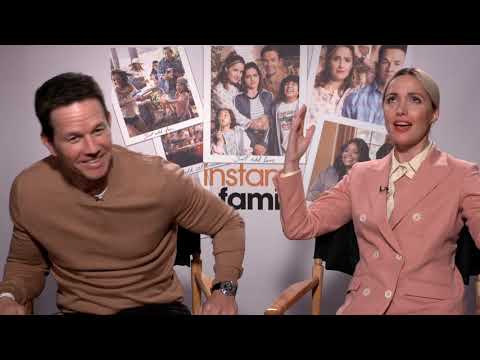 INSTANT FAMILY Cast/Crew Interviews - Mark Wahlberg and Rose Byrne