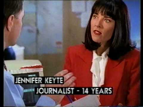 Channel 7 Melbourne News promo 1993 Jennifer Keyte