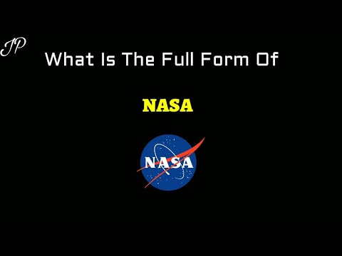 What Is The Full Form Of NASA?