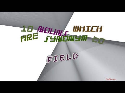 field - 11 nouns synonym of field (sentence examples)
