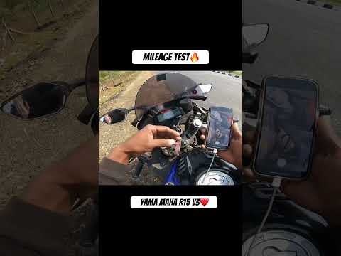 Mileage test, Yamaha R15 v3????????