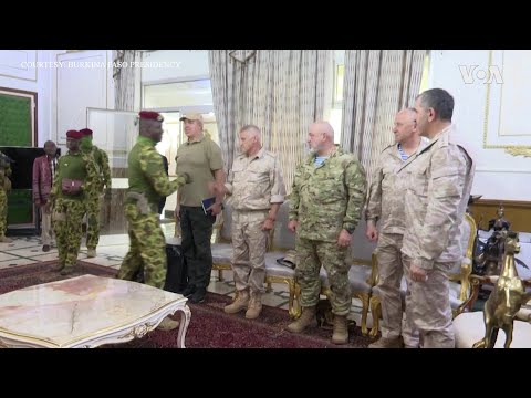 Burkina Faso Leader Discusses Military Cooperation with Russian Delegation