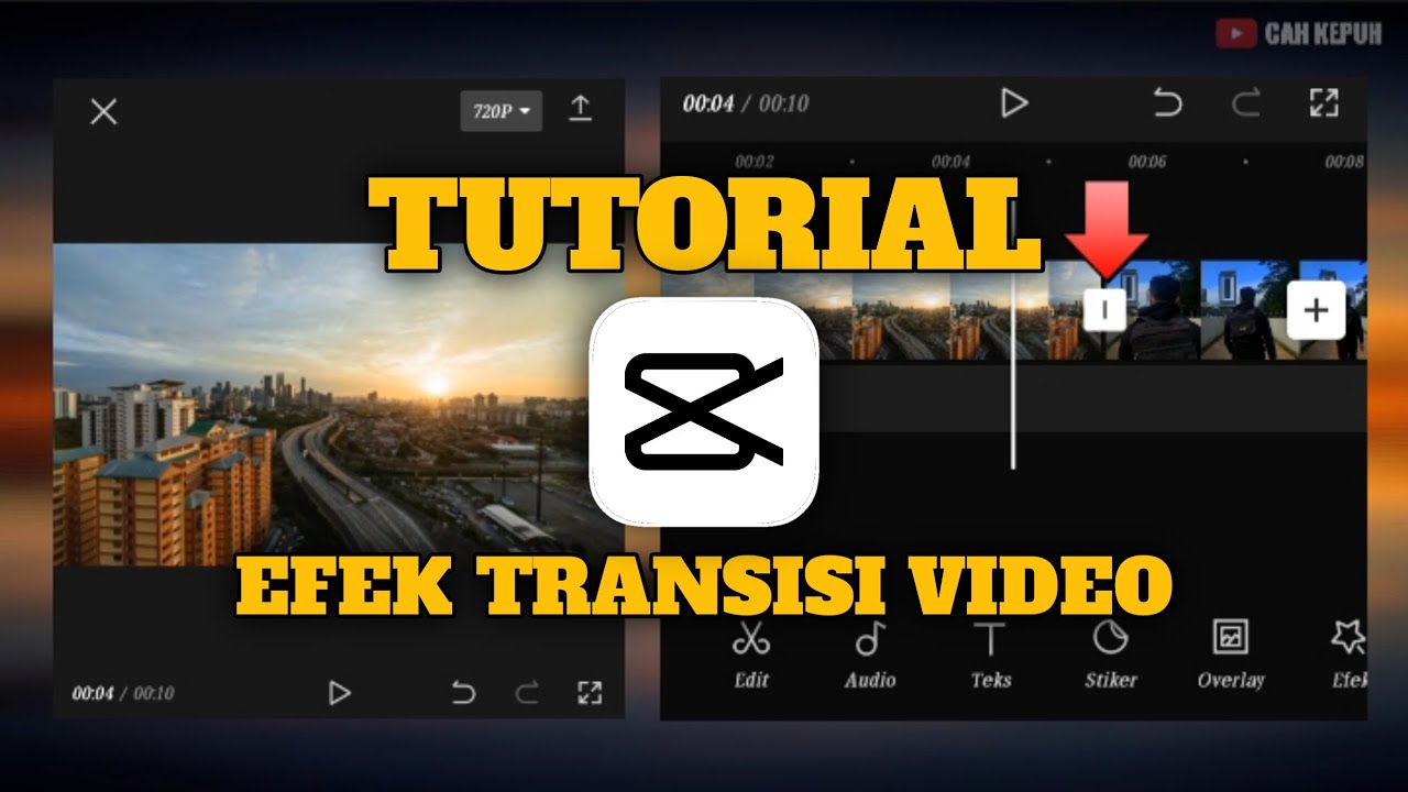 TUTORIAL EFEK TRANSISI VIDEO DI CAPCUT