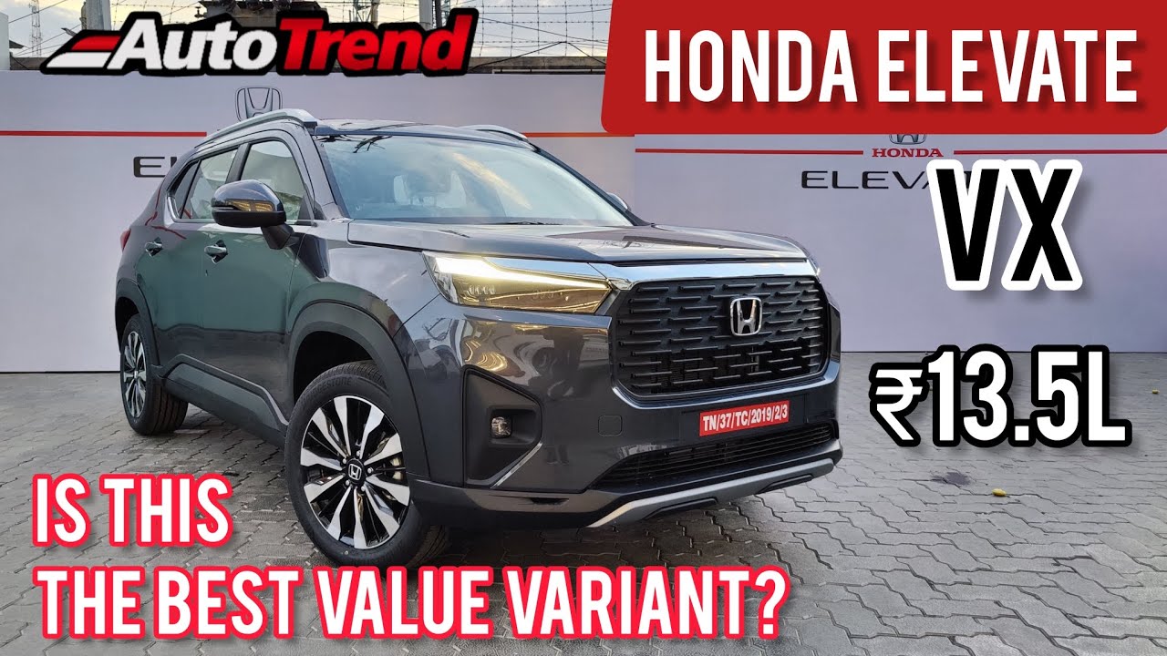 Honda Elevate SUV VX Variant Real Life Detailed Walkaround Review | TeamAutoTrend