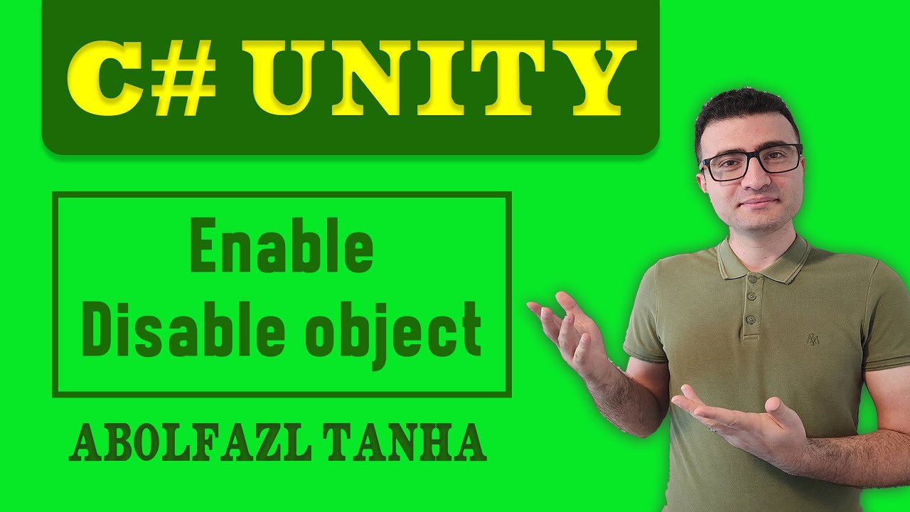 Enable and Disable Objects At Runtime with Unity C#