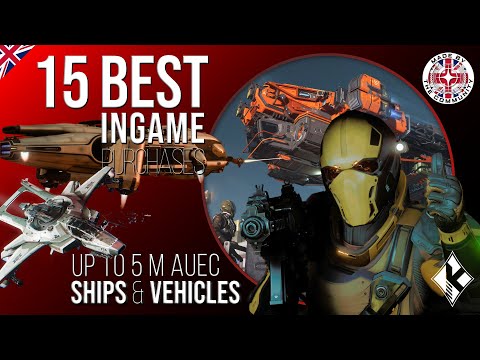 The best 15 ingame purchases from 1.5M - 5M aUEC: Star Citizen - The sequel shopping guide 🚀