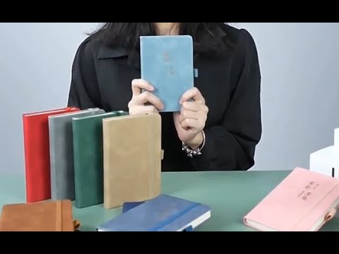 Custom portable pocket A7 notebook with logo from Yuhe Print